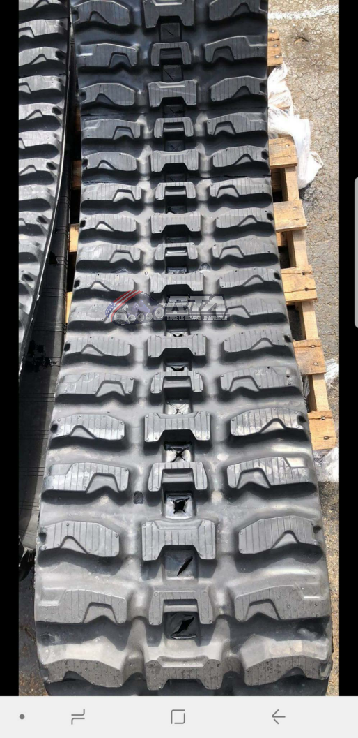2 Rubber Tracks Fits Takeuchi TL12V2 TL12R2 450X86X60 Q Tread 18" Wide ...