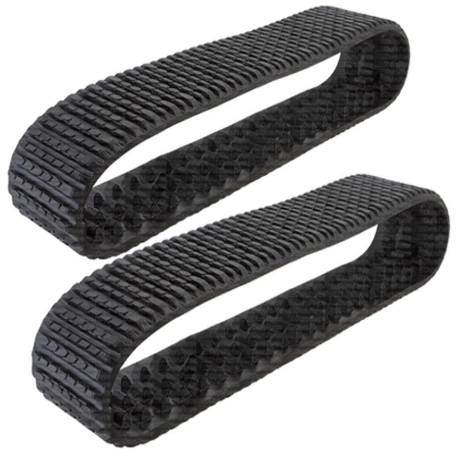 2 Rubber Tracks Fits Terex PT75 PT80 PT110 PT100G 18X4CX51 18" Wide ...