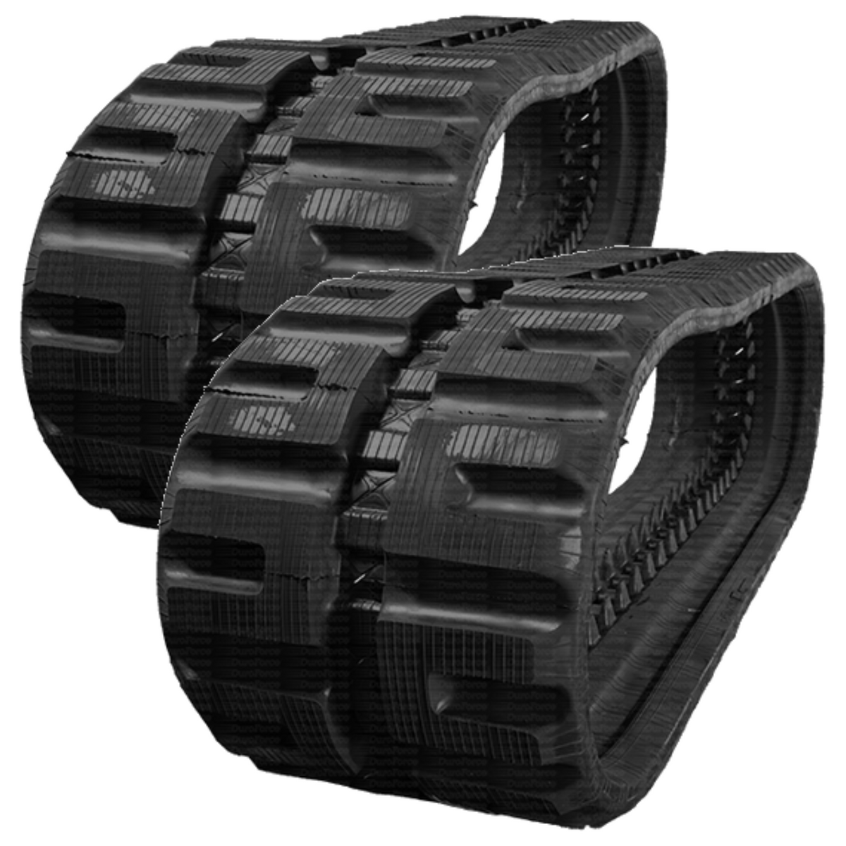 2 Rubber Tracks Fits JCB T180 450X86X52 C-Lug Tread Pattern 18" Wide C ...