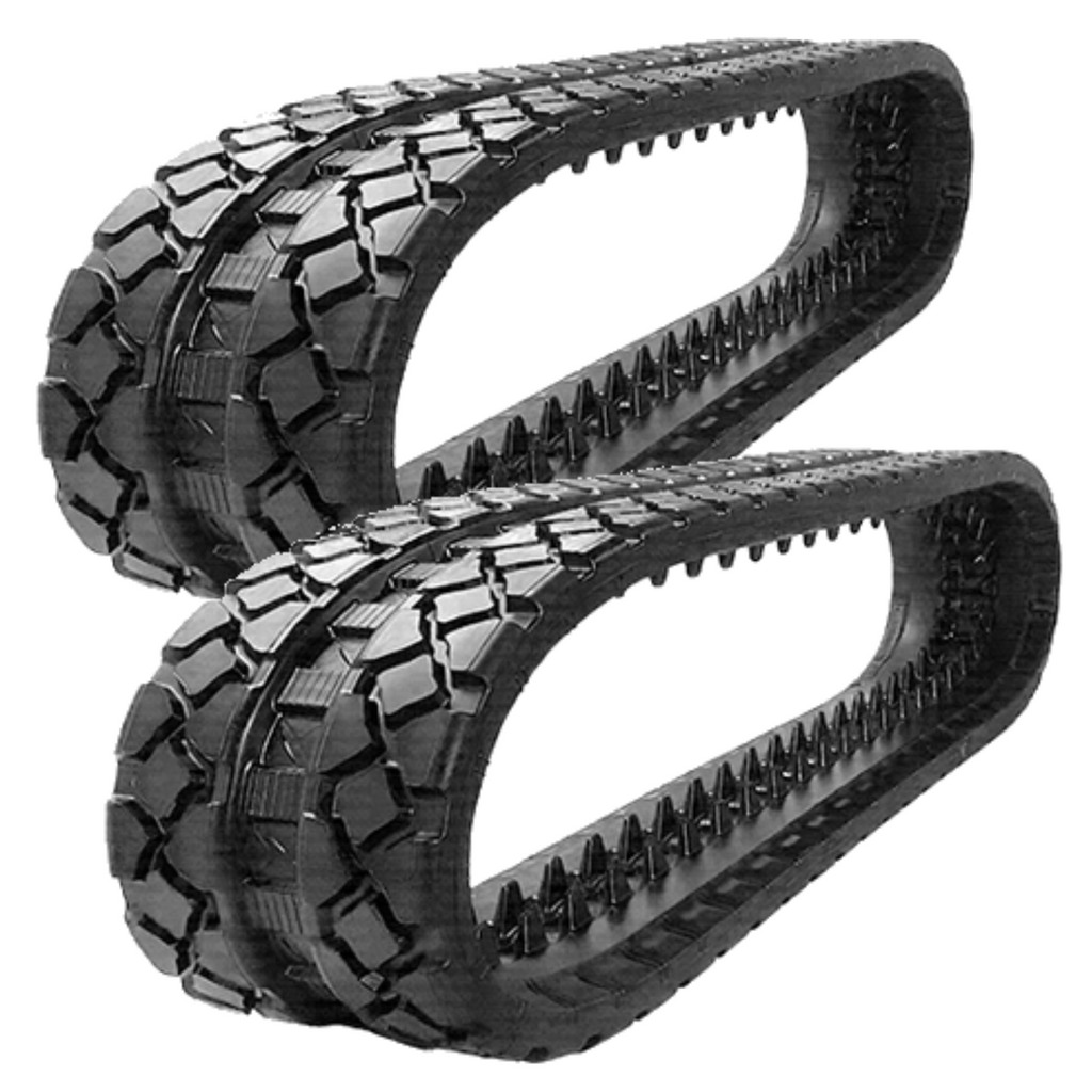 2 Rubber Tracks Fits John Deere CT323E 323E 320X86X52 13" Wide Turf Tr ...