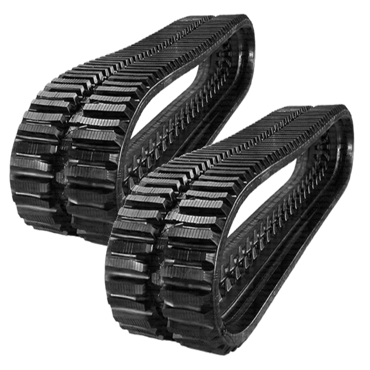 2 Rubber Tracks Fits Takeuchi TL8 400X86X52 Multibar Tread 16" Wide ...