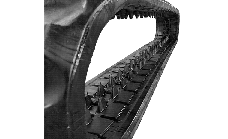 2 Rubber Tracks Fits Takeuchi TL130 320X86X52 13" Wide C-Lug Tread ...