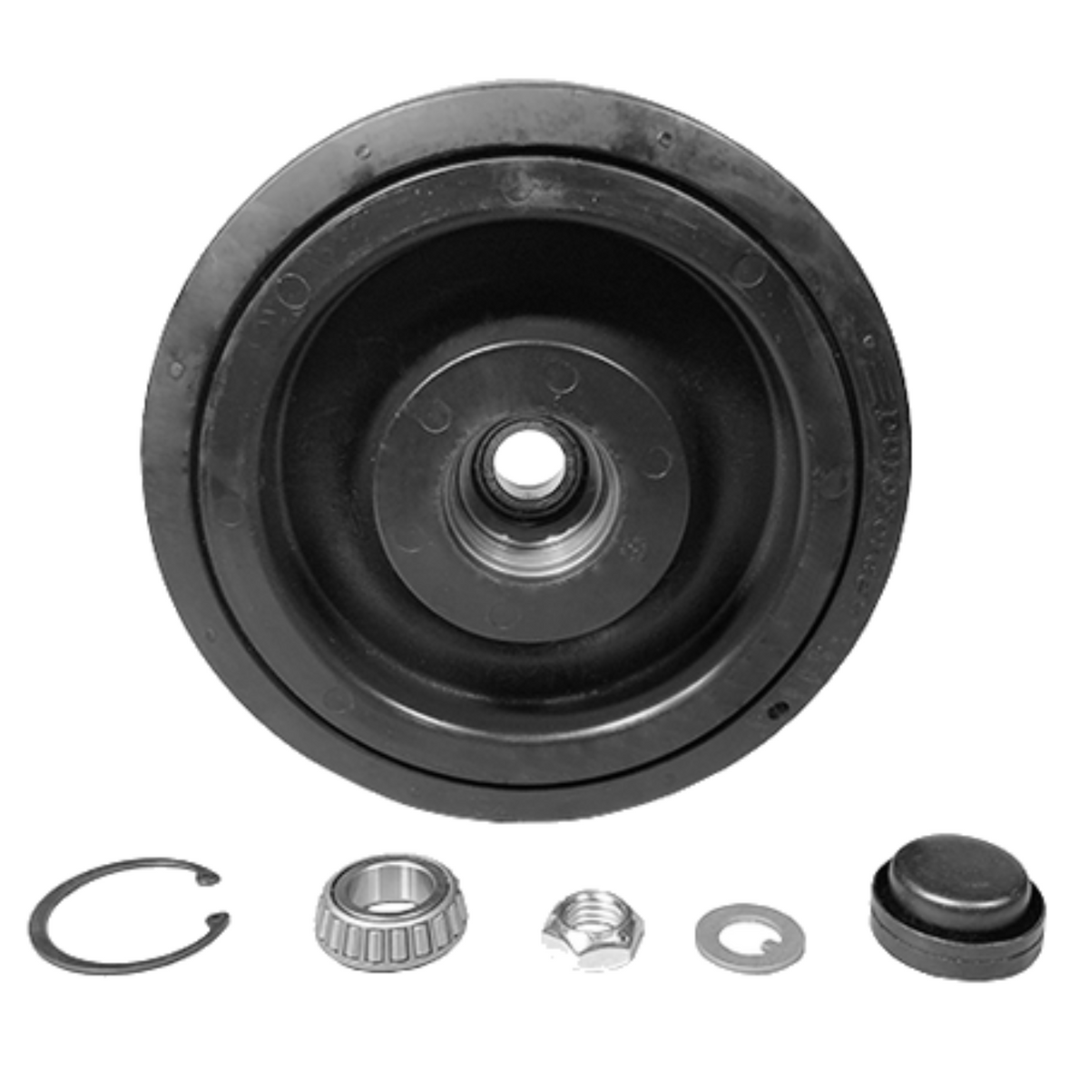 10" DuroForce Middle Bogie Wheel With Bearing Kit Fits CAT 247 247B 25 ...