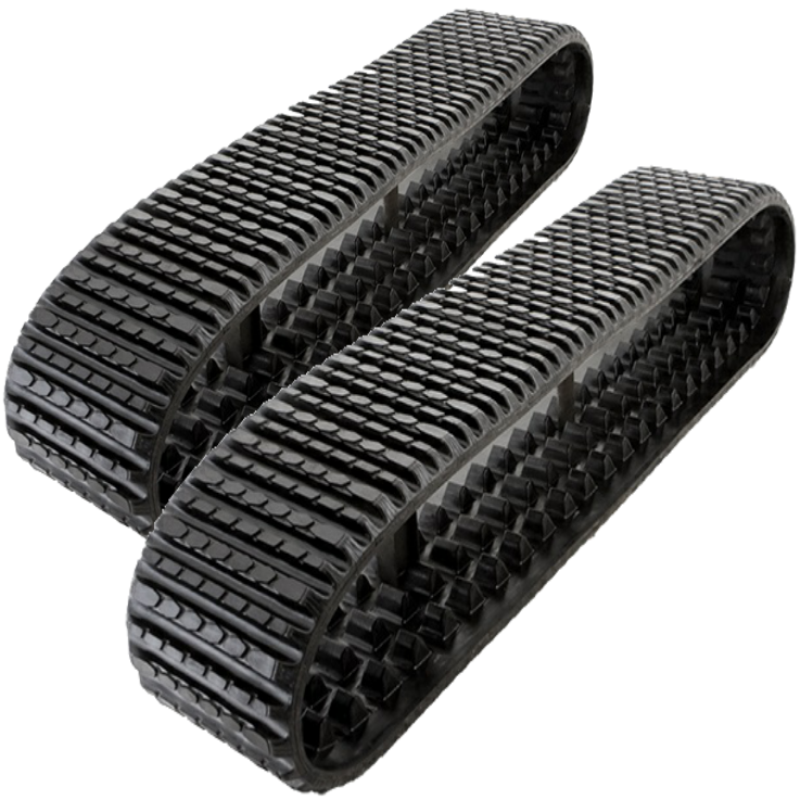 2 Rubber Tracks Fits CAT 277C2 277D 287C2 287D 297D 297DXHP 18X4CX51 1 ...