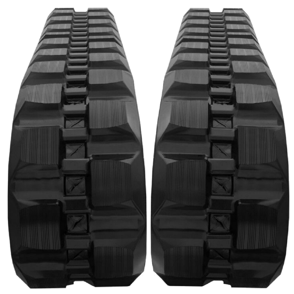 2 Rubber Tracks Fits JCB T180 320X86X50 13" Wide Block Tread – Rubber ...