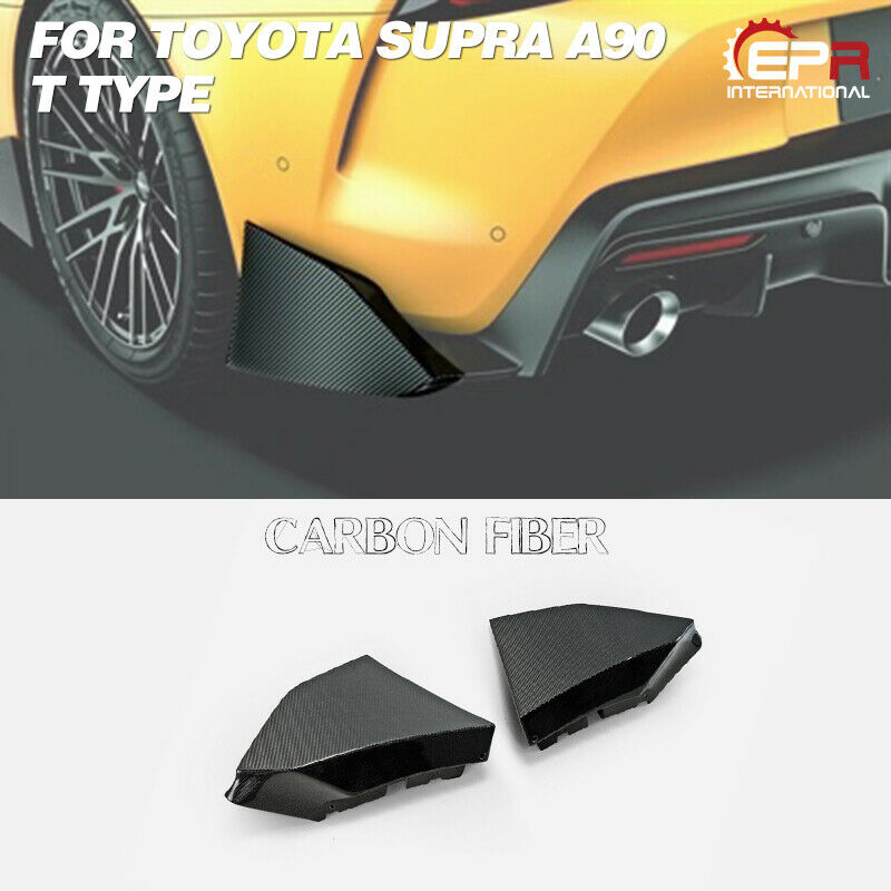 TRD Style Carbon Fiber Rear Spat Kit For Toyota 2020 Supra A90 T Type ...