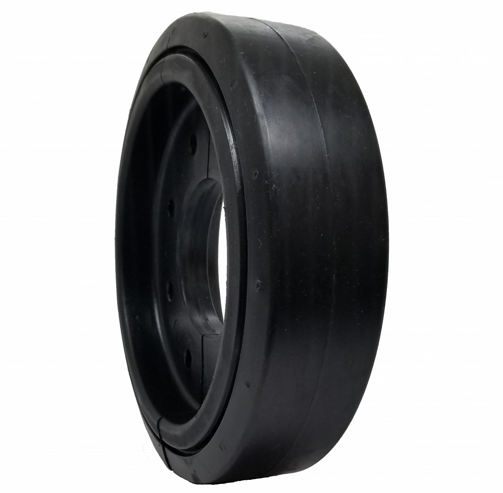 10" DuroForce Center Split Bogie Wheel Fits CAT 267B 277B 287B – Rubber ...