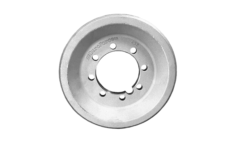 One 10" Alloy Bolt-On Middle Bogie Wheel Fits ASV VT70-HO 2035-625 AW5 ...