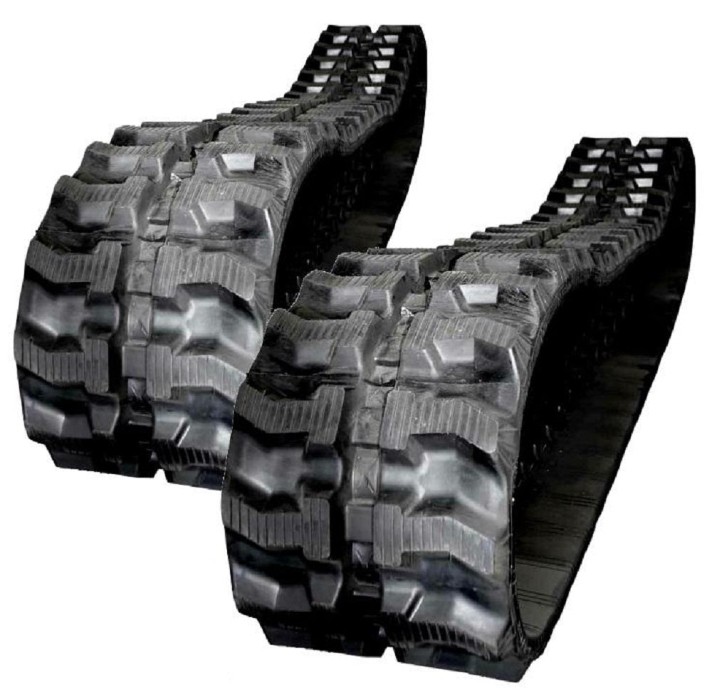 2 Rubber Tracks Fits Hitachi EX12 EX14 EX15SR HE10 ME15S UE004 230X72X ...